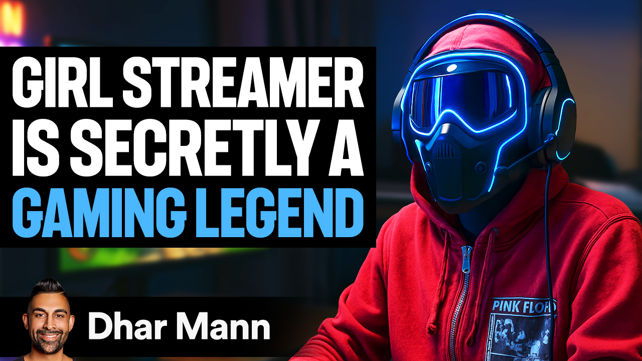 Masked GIRL STREAMER Is Secretly GAMING LEGEND - Dhar Mann