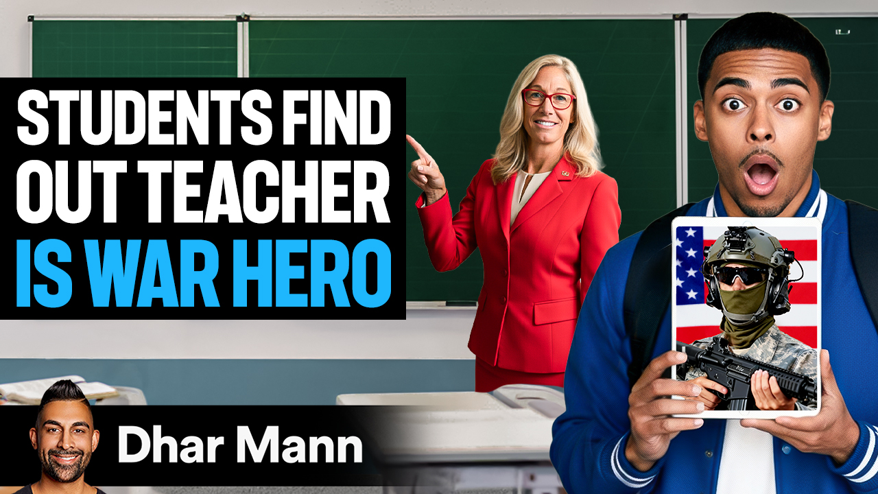 Students Find Out TEACHER IS WAR HERO On Veteran's Day - Dhar Mann